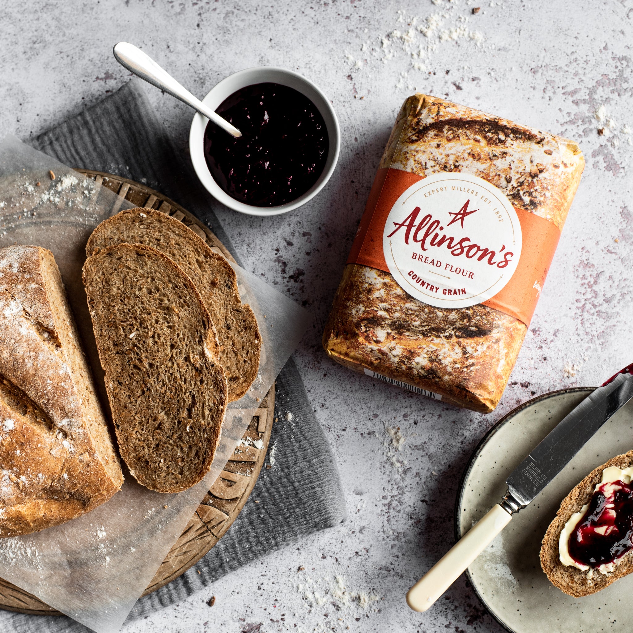 Hearty Country Bread